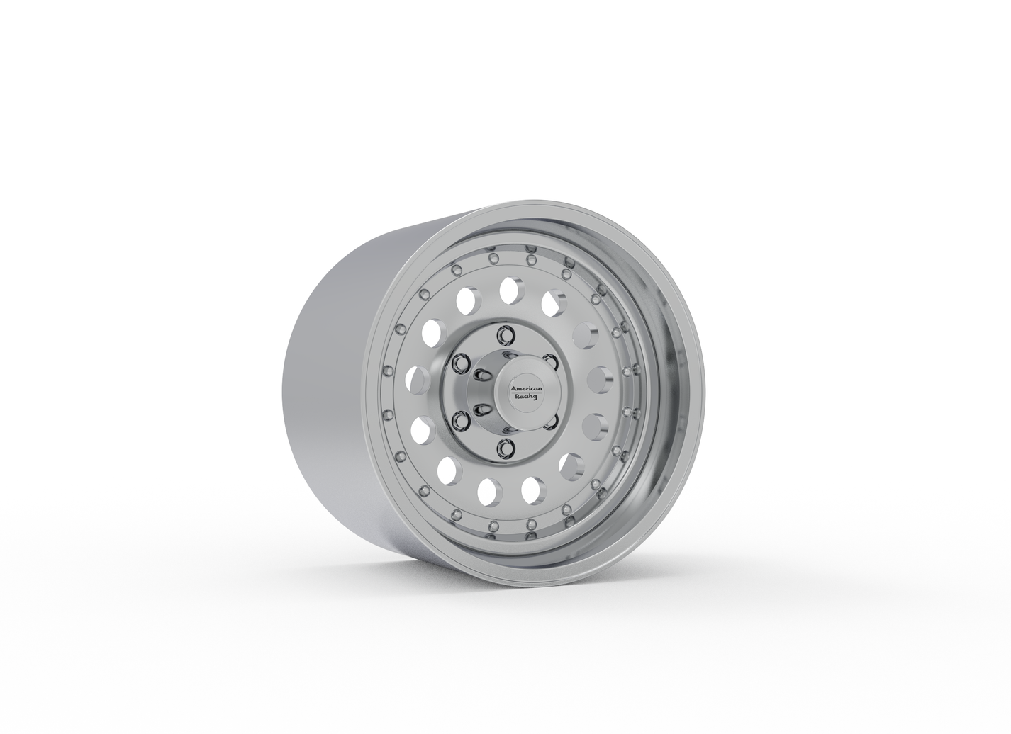 AMERICAN RACING OUTLAW II v2 WHEEL 3D MODEL – ARTISTIT